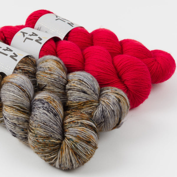 WESTKNITS KIT - CHERRY DROP - Stephen & Penelope