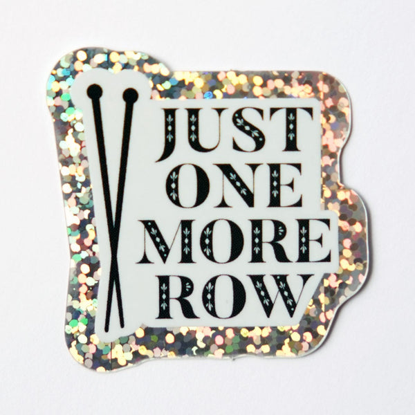 TKB STICKER - JUST ONE MORE ROW - Stephen & Penelope