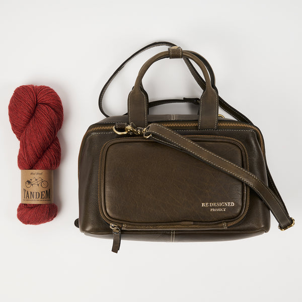 PROJECT 39 - DARK GREEN - CROSSBODY PROJECT ORGANISER - Stephen & Penelope