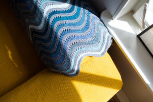 PAINTING WAVES BLANKET PATTERN - Stephen & Penelope