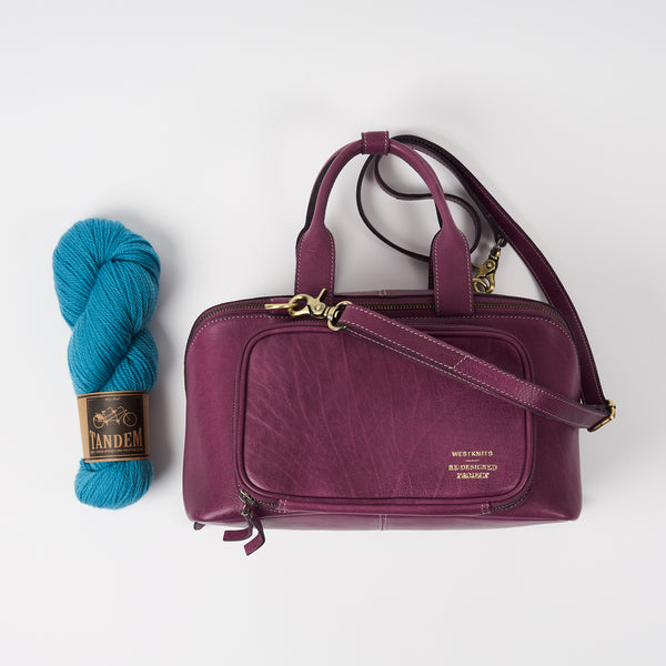 PROJECT 39 - AUBERGINE - CROSSBODY PROJECT ORGANISER - Stephen & Penelope