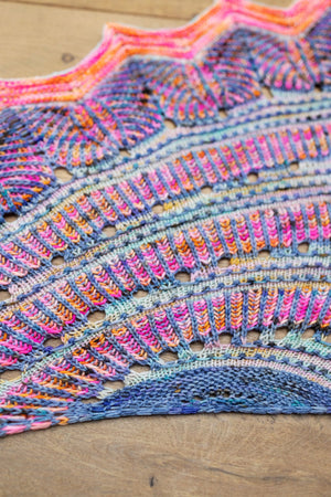 FIBER FEST SHAWL PATTERN - Stephen & Penelope