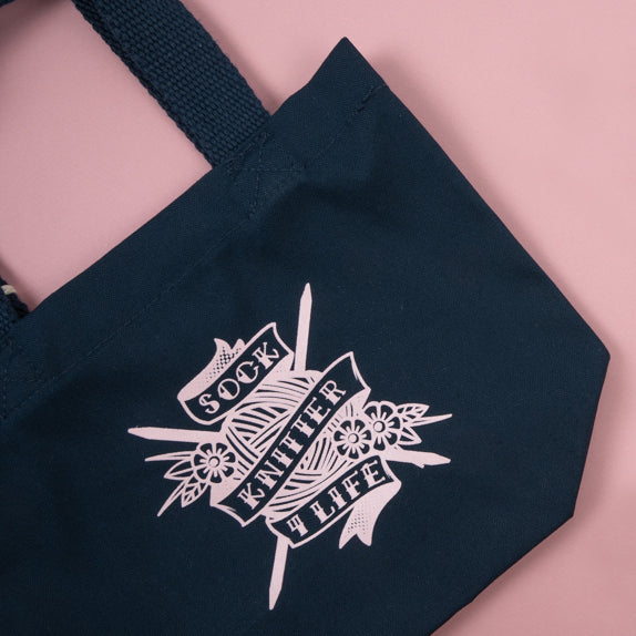 SOCK KNITTER 4 LIFE MINI BUCKET BAG - Stephen & Penelope